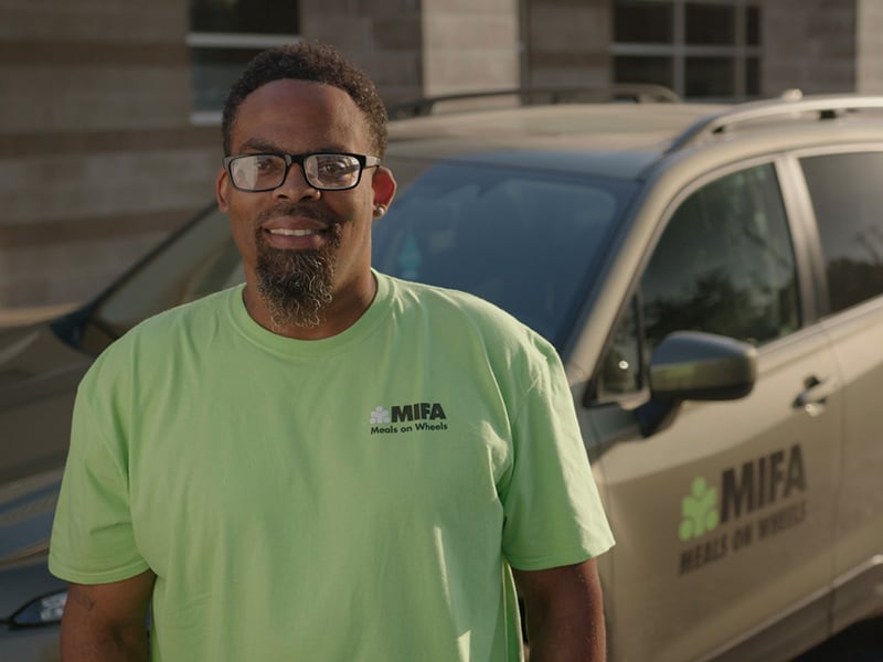 Watch: How MIFA's Meals on Wheels stays connected to serve seniors in need
